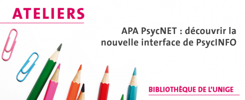 Agenda des événements de l'Université de Genève - APA PsycNET ...